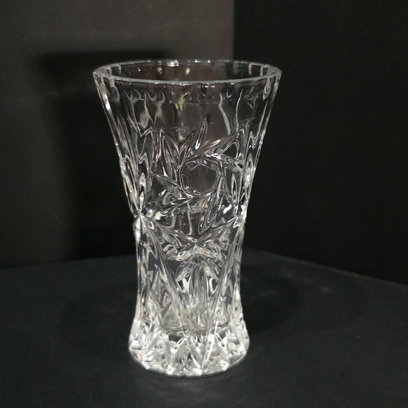 Lenox | Accents | Vintage Lenox Cut Glass Crystal Star Pattern Bud Vase ...